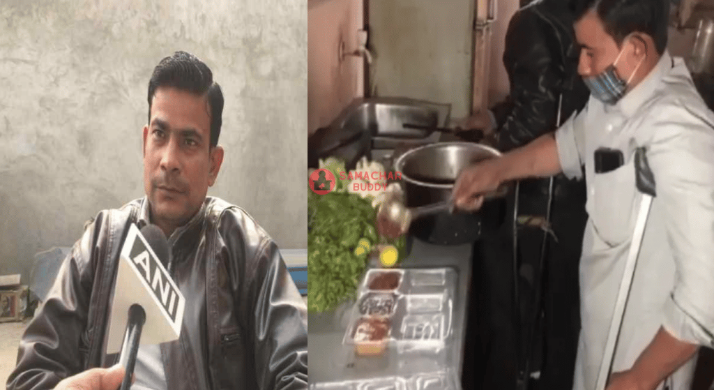 एक पैर से विकलांग है ये शख्स लेकिन खुद के पैरो पर खड़े है कहीं काम